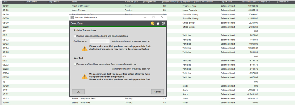 How To Run Year End | Sage 200